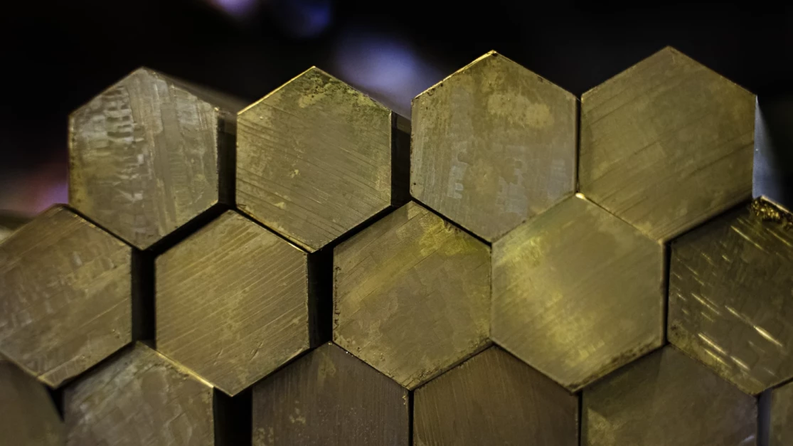 Dejond | Zeskant Messing Staaf