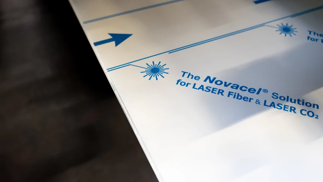 Sheet - 3000x1500x2mm - Aluminum EN AW 1050 H24 - PVC Novacel 4228 100Mu